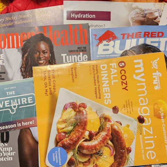 Accents | Bundle Of Magazines 1 Womens Health Magazine Octobernovember ...